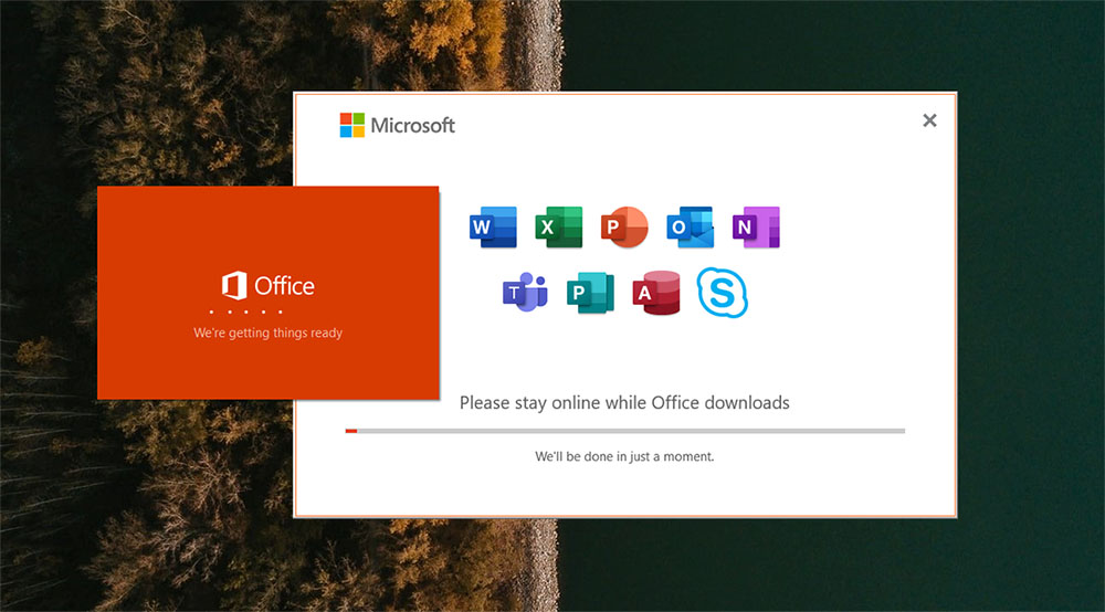 ดาวน์โหลดและติดตั้ง Microsoft Office 365 - WINDOWSSIAM